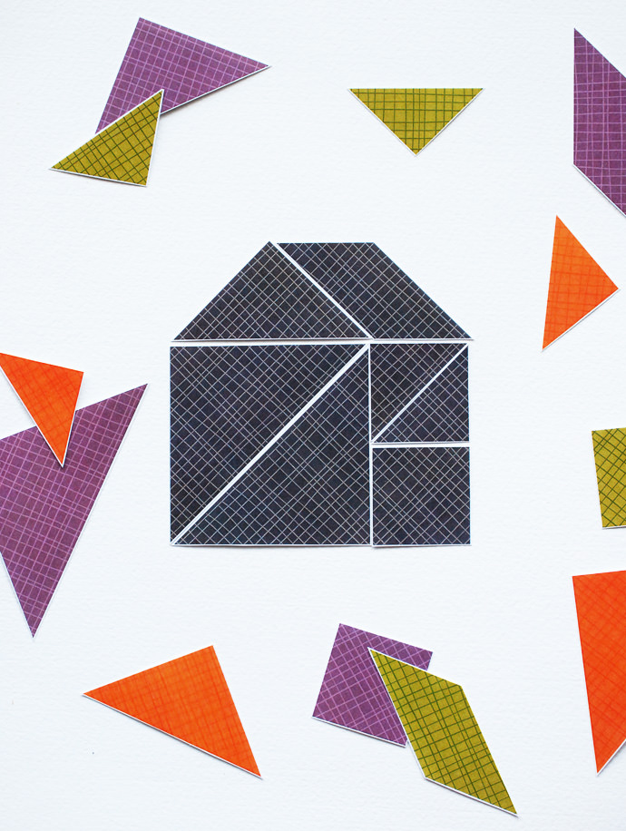 DIY Tangrams Puzzle Game Handmade Charlotte DIY Tangrams Puzzle Game Handmade Charlotte