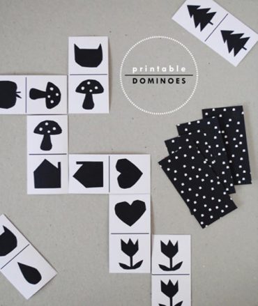 Printable Dominoes Activity for Kids | Handmade Charlotte