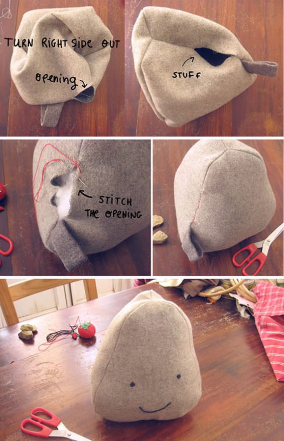 DIY Friendly Rock Doorstop | Handmade Charlotte