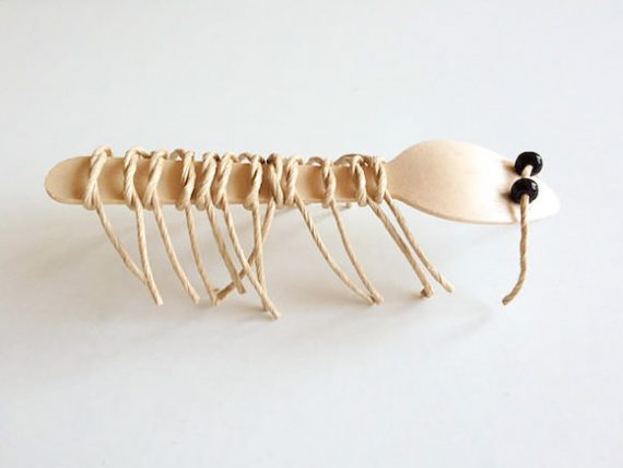 Make The Coolest Wooden Spoon Bugs Ever | Handmade Charlotte