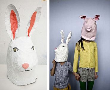 10 DIY Cardboard & Paper Masks for Halloween | Handmade Charlotte