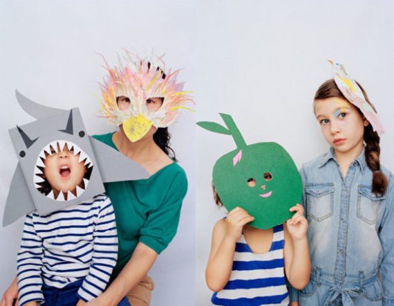 10 DIY Cardboard & Paper Masks for Halloween | Handmade Charlotte