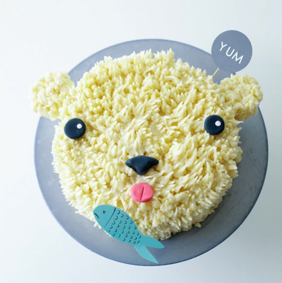 How To Make A Frosty Polar Bear Cake | Handmade Charlotte