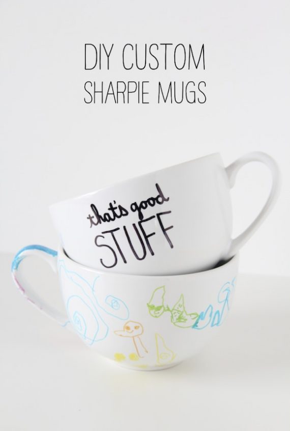 DIY Personalized Sharpie Mugs | Handmade Charlotte