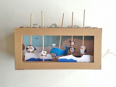 How To Make A Light Up Shoebox Theater | Handmade Charlotte