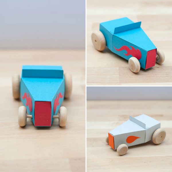 DIY Paper Hot Rod Kit | Handmade Charlotte