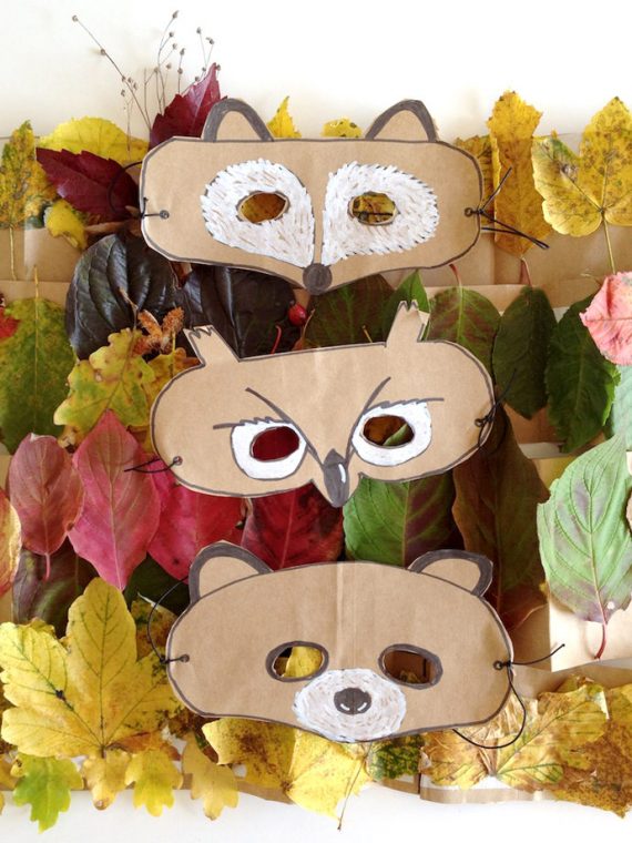 DIY Leaf Crowns and Animal Masks | Handmade Charlotte