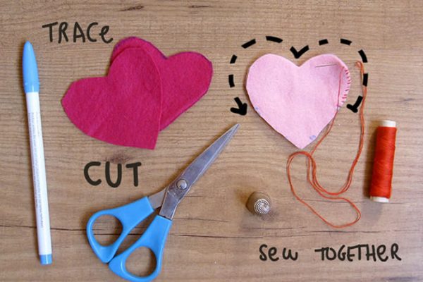 DIY Funny Face Felt Valentines | Handmade Charlotte