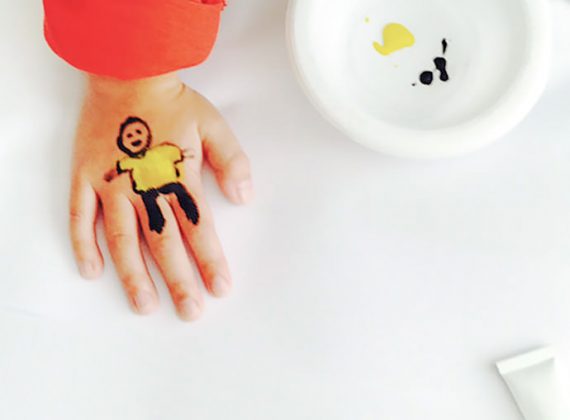 Painted Soccer Player Hand Puppet | Handmade Charlotte