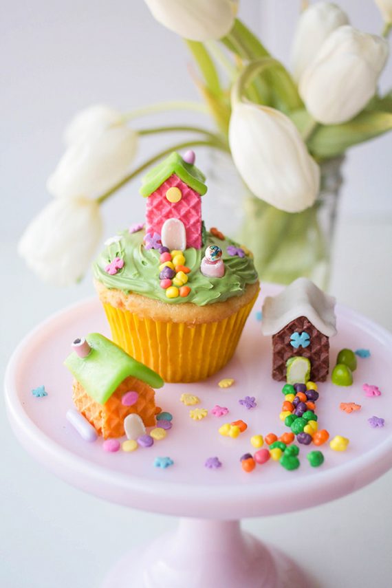 Wafer Cookie Fairy Houses | Handmade Charlotte