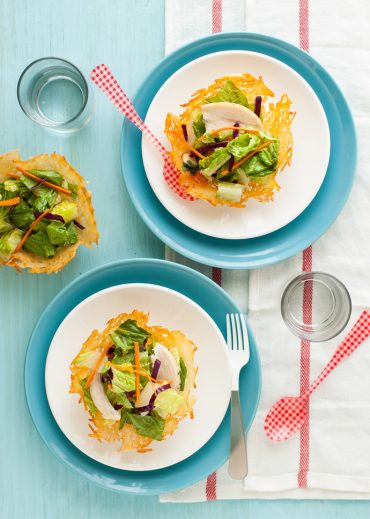 Edible Parmesan Cheese Bowls | Handmade Charlotte