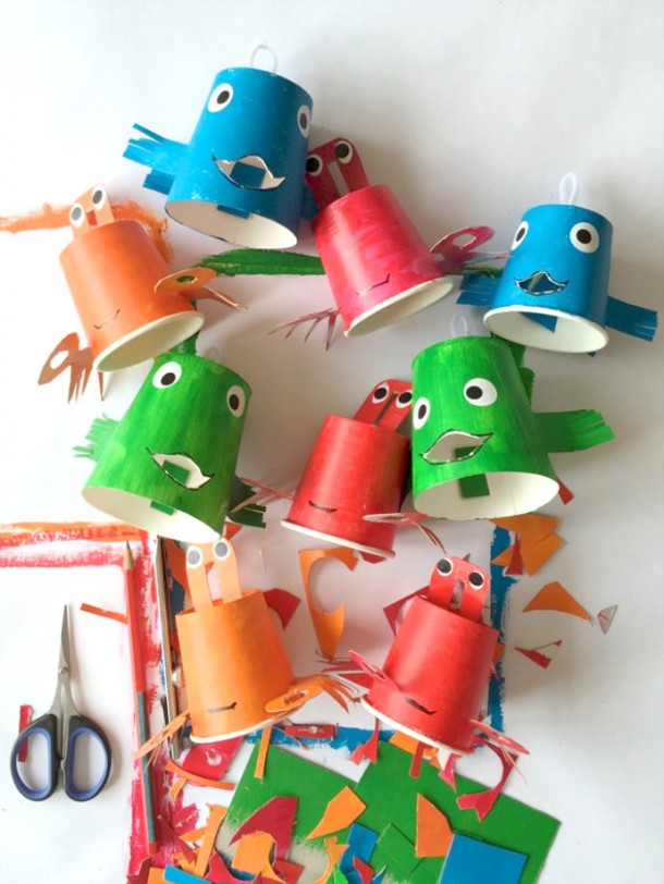 Reel In The Fun With A DIY Paper Cup Fishing Game | Handmade Charlotte