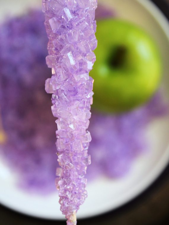 Magnificently Marbled Rock Candy Apples | Handmade Charlotte