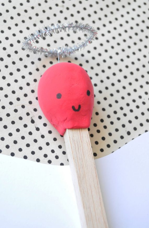 Giant Matchstick Valentine | Handmade Charlotte