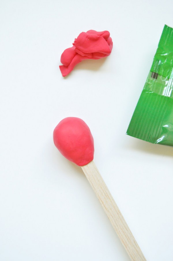 Giant Matchstick Valentine | Handmade Charlotte