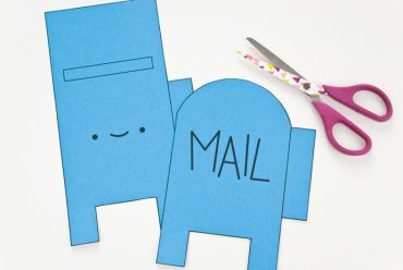 Pretend Play with a Printable Happy Mail Box | Handmade Charlotte