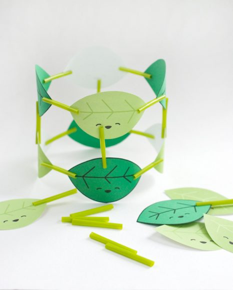 Paper Leaf Stacking Game | Handmade Charlotte