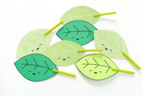 Paper Leaf Stacking Game | Handmade Charlotte