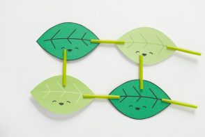 Paper Leaf Stacking Game | Handmade Charlotte