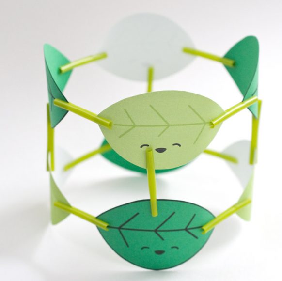 Paper Leaf Stacking Game | Handmade Charlotte