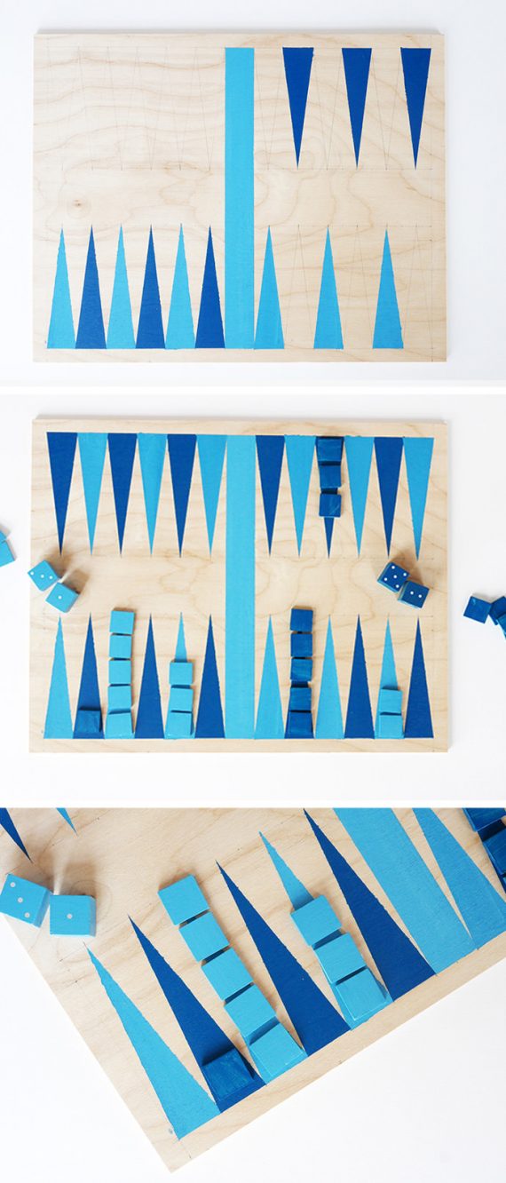 Make a Simple Backgammon Game for Summer Nights | Handmade Charlotte