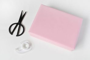 Birthday Cake Gift Wrap | Handmade Charlotte