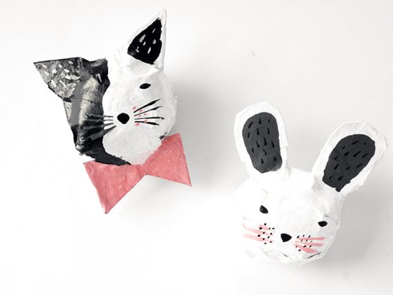 How To Make Paper Mache Animals | Handmade Charlotte