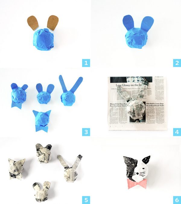 How To Make Paper Mache Animals | Handmade Charlotte
