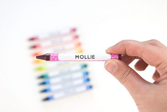 Printable Custom Crayon Wrappers | Handmade Charlotte
