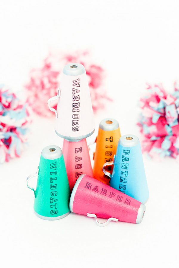 DIY Mini Megaphone Place Cards | Handmade Charlotte