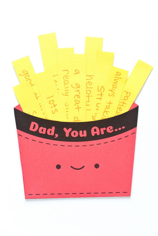 Father's Day Fry Box | Handmade Charlotte