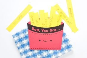 Father's Day Fry Box | Handmade Charlotte