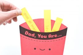 Father's Day Fry Box | Handmade Charlotte