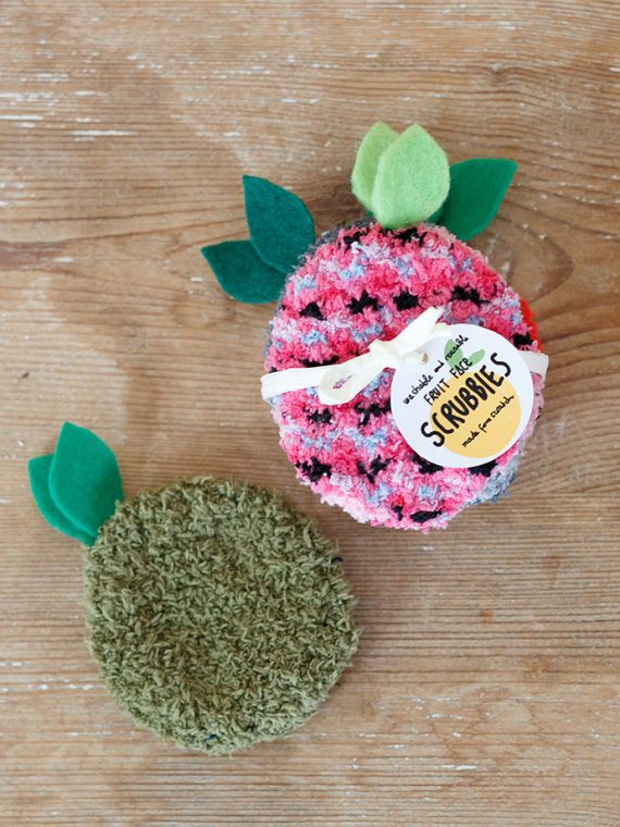 DIY Fruit Face Scrubbies | Handmade Charlotte