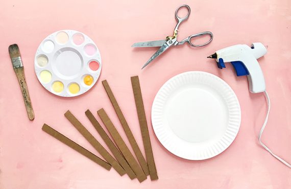 DIY Sun Ray Wreath | Handmade Charlotte