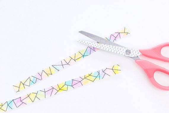Printable Paper Coloring Tape | Handmade Charlotte