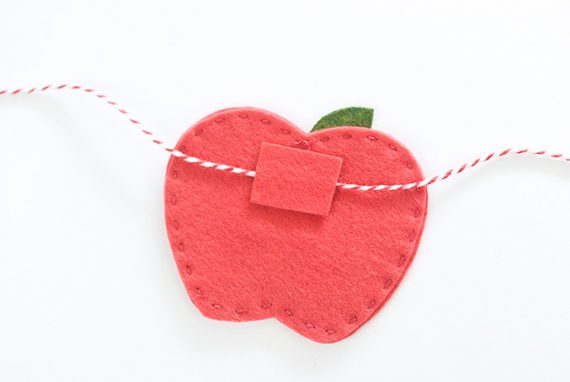 Kawaii Autumn Apple Garland | Handmade Charlotte