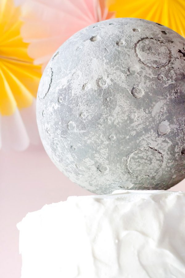 DIY Moon Cake Topper | Handmade Charlotte