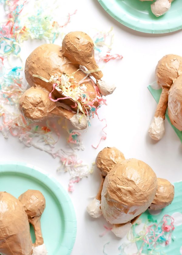 Mini Turkey Roast Piñatas | Handmade Charlotte