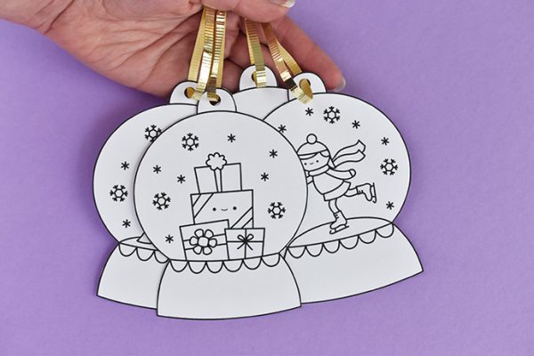 Printable Snow Globe Gift Tags | Handmade Charlotte