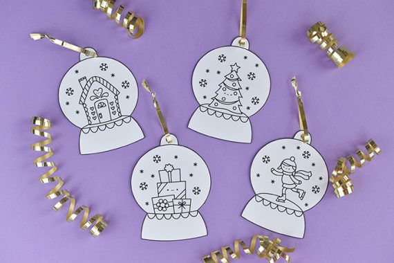 Printable Snow Globe Gift Tags | Handmade Charlotte