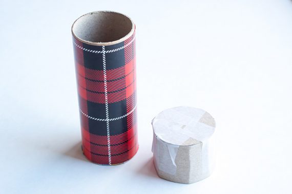 Mini Plaid Thermos Favors | Handmade Charlotte