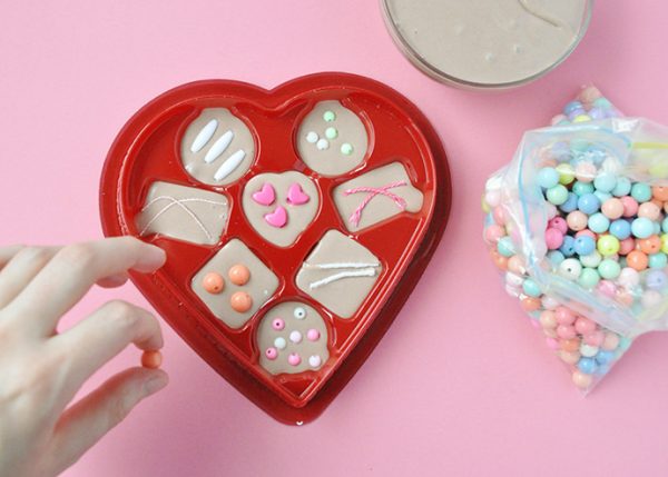 Valentine's Day Mod Podge Slime | Handmade Charlotte