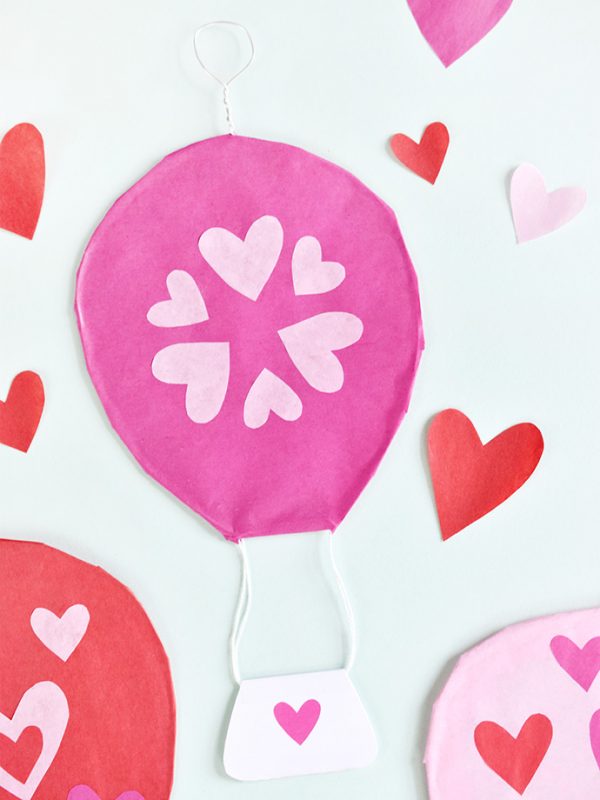 Valentine Hot Air Balloons | Handmade Charlotte