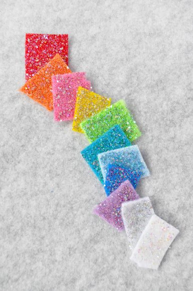 How to Make Your Own Glitter Patches | Handmade Charlotte
