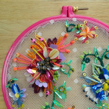 3D Embroidery by Jessica Grady | Handmade Charlotte