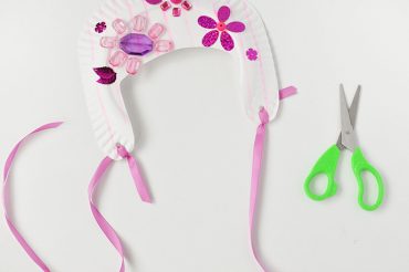 Paper Plate Visors | Handmade Charlotte