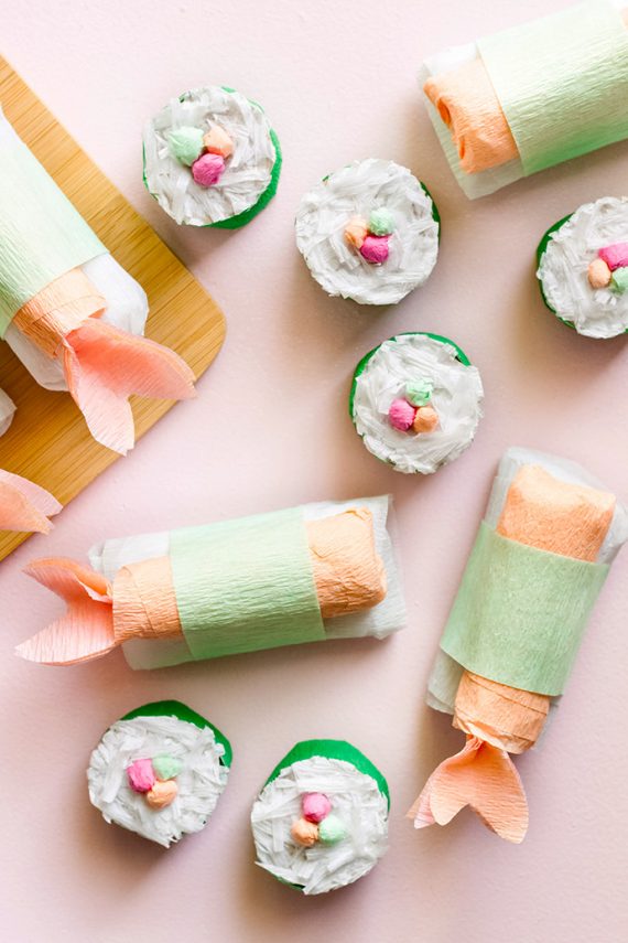 Sushi Surprise Party Favors | Handmade Charlotte