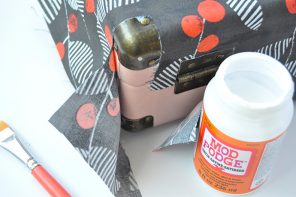 How to Customize Your Record Player with Mod Podge | Handmade Charlotte