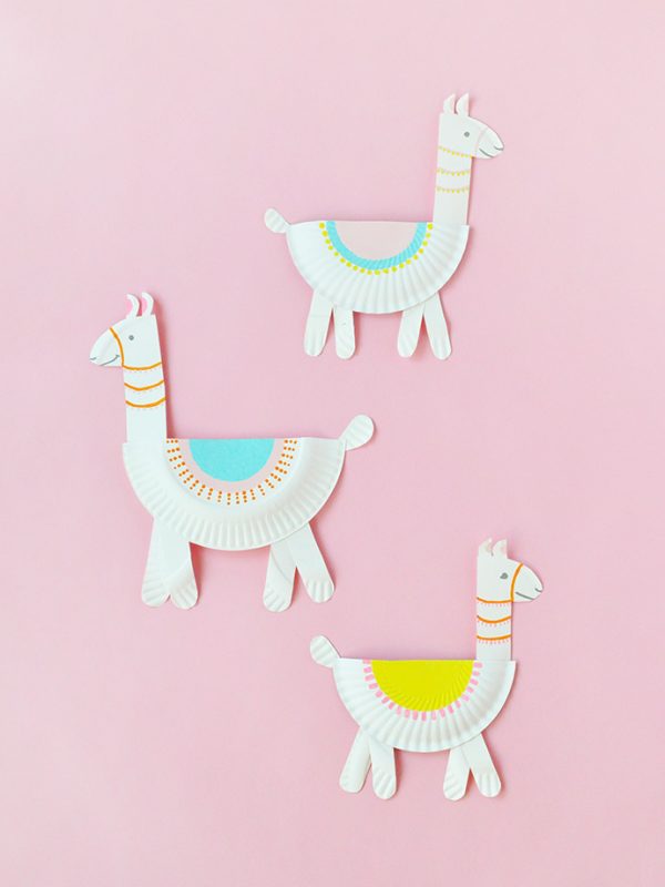 Paper Plate Llamas | Handmade Charlotte